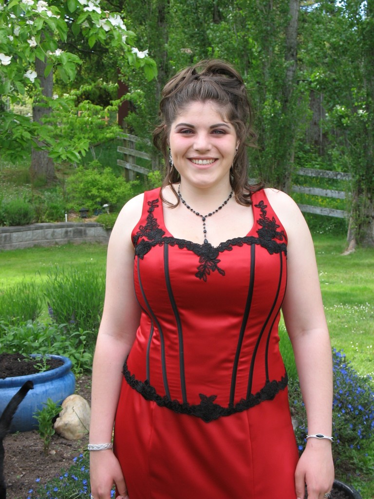 Corset top and skirt Grad Dress - SHEER WIZARDRY